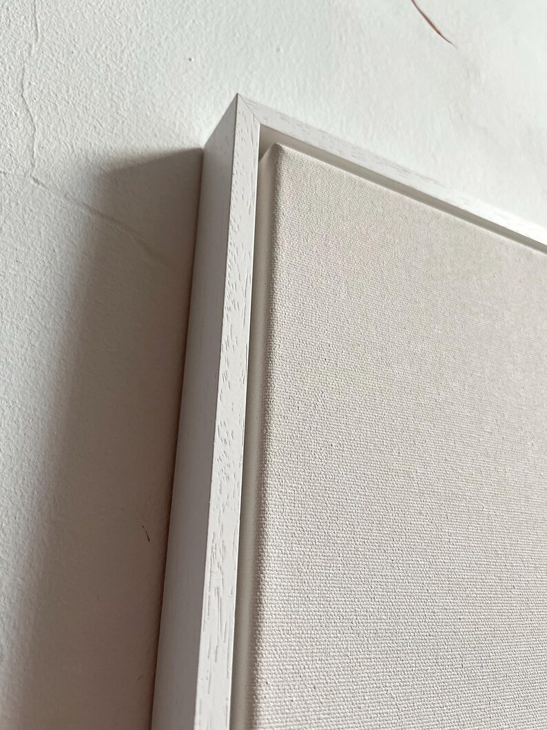 Tray Frame for Canvas • White Wood Floater Frame • 30x40cm - Etsy
