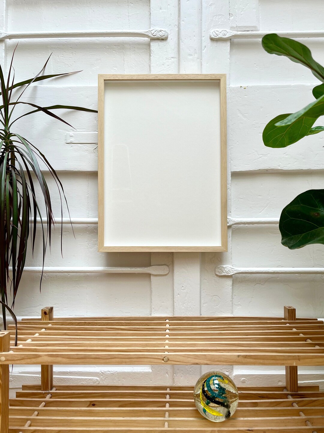 A3 / 30x40cm / 12x16in • Natural Wood Box Frame With Regular or UV Art ...