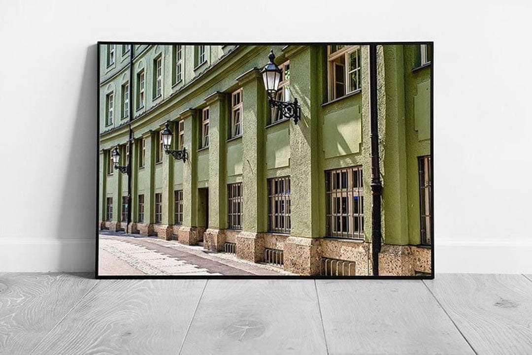 Frauenplatz Munich Historical Architecture Wall Art Print - Framed ...