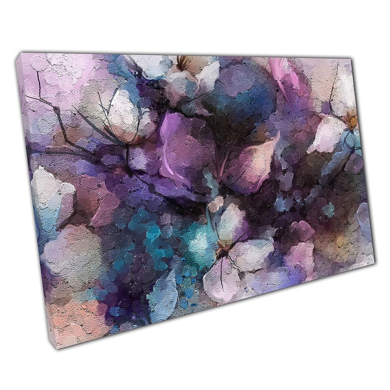 Purple Wall Art - Etsy UK