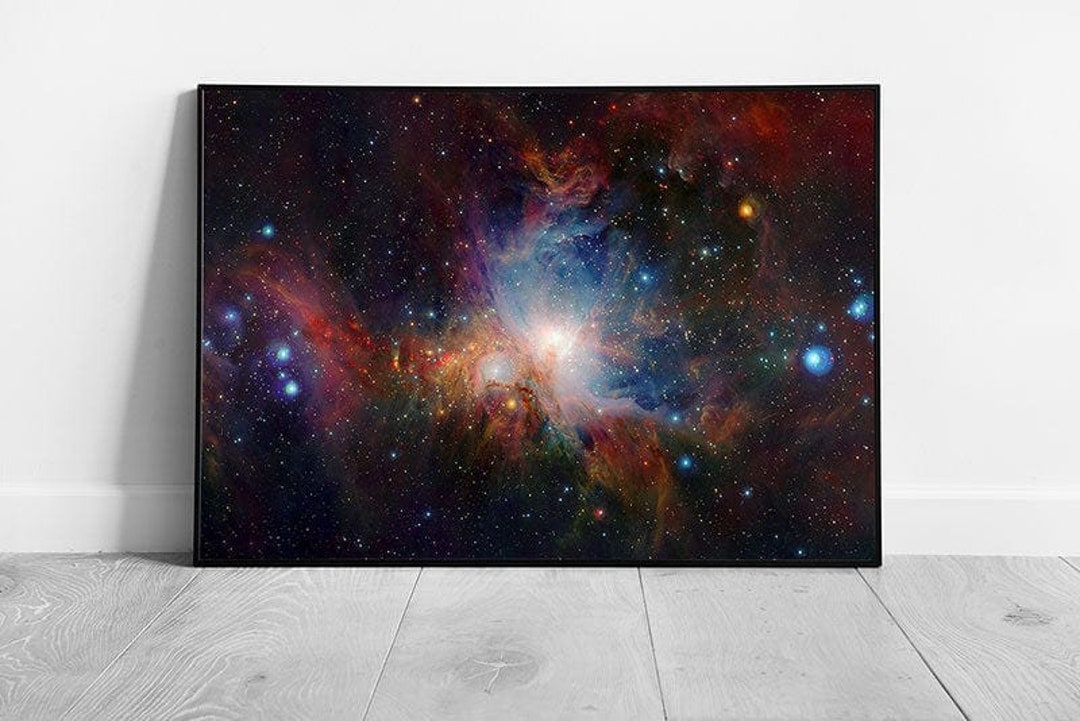 Spectacular Deep Space Light Cosmos Ready to Hang Wall Art Print Framed ...