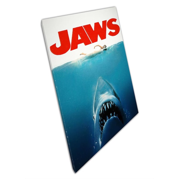 Jaws Canvas - Etsy