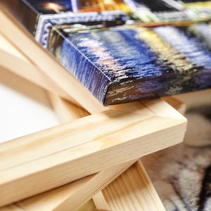 UK Postcode Map Canvas: Light Blue-green Wall Art for Home & Office ...