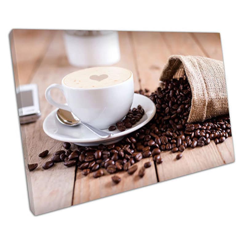 Coffee Canvas Art - Etsy