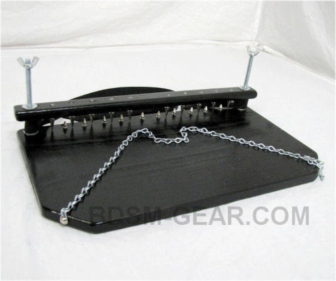 Spiked Slave Serving Tray Bdsm Breast Play Submissive Serving Tray Etsyde