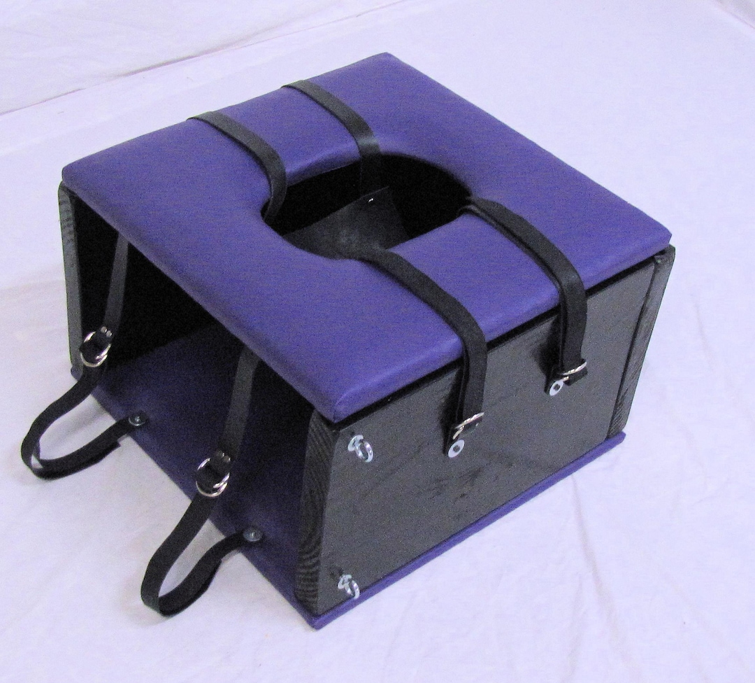 Smother Box With Head Sling – Heavy Duty BDSM Furniture for Sensory and ...