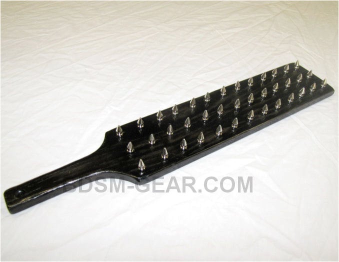 Extreme Large Spiked Oak Paddle Bdsm Store Bondage Store Bdsm - Etsy
