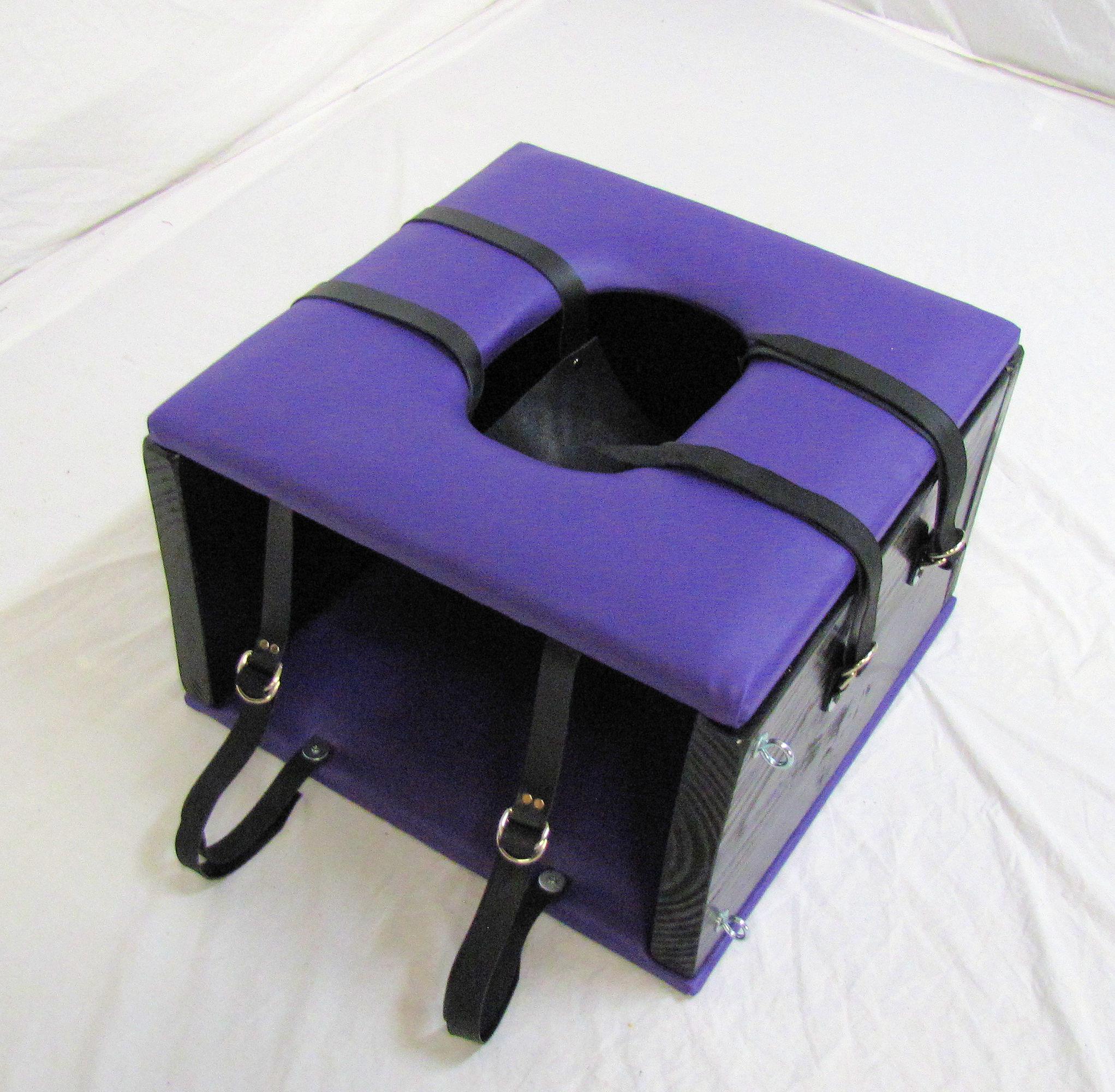 Smother Box With Head Sling – Heavy Duty BDSM Furniture for Sensory and ...