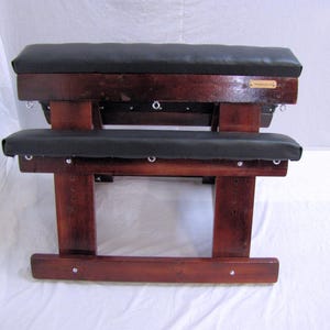 Deluxe 2 in 1 Spanking Horse Combo With Pads & Rails Padded Spanking ...