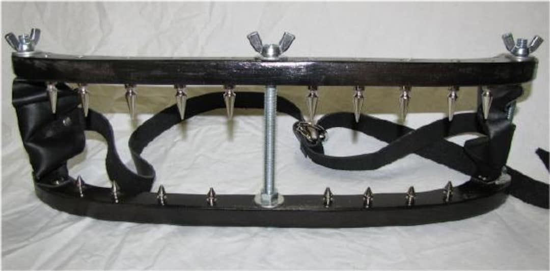Spiked Breast Vice Bdsm Store Bondage Store Bdsm Furniture Etsy