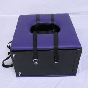 Smother Box With Head Sling – Heavy Duty BDSM Furniture for Sensory and ...
