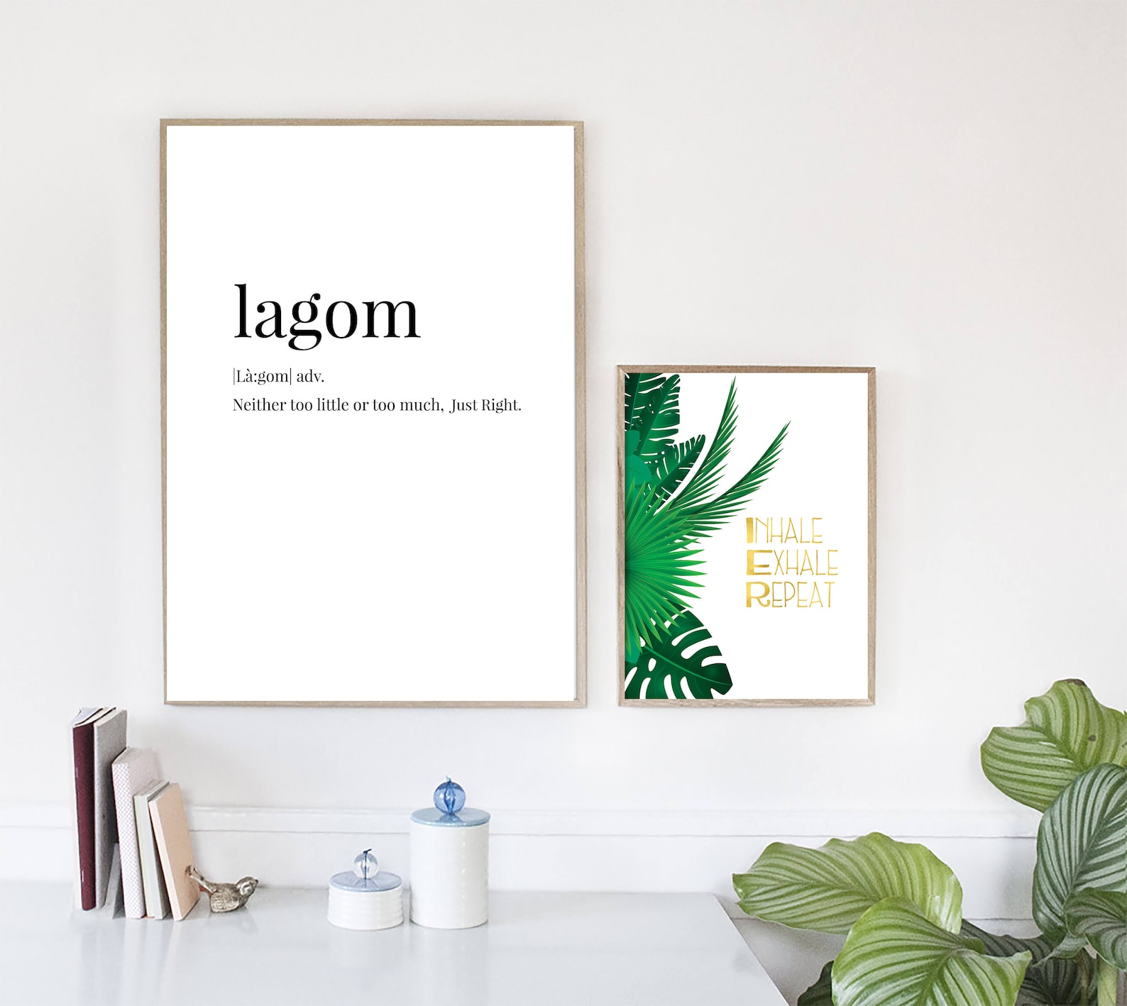 Lagom Definition Print Swedish Art Instant Download - Etsy