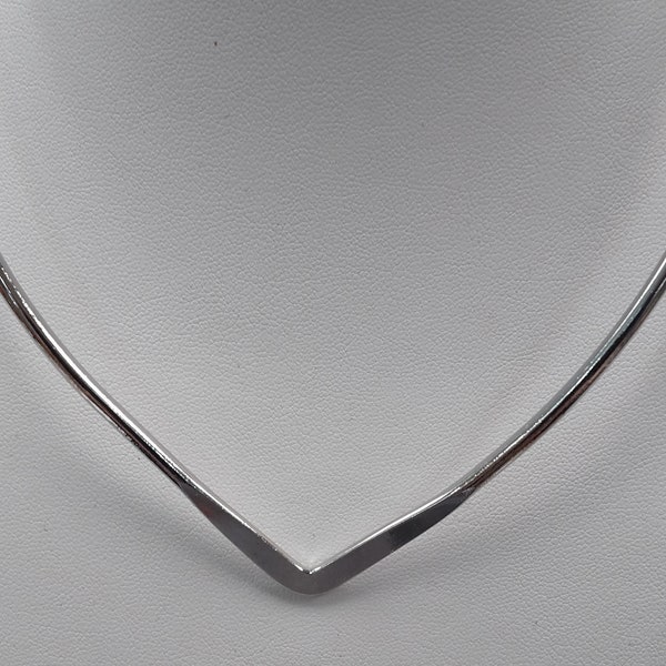Silver Shiny Choker Set - Etsy