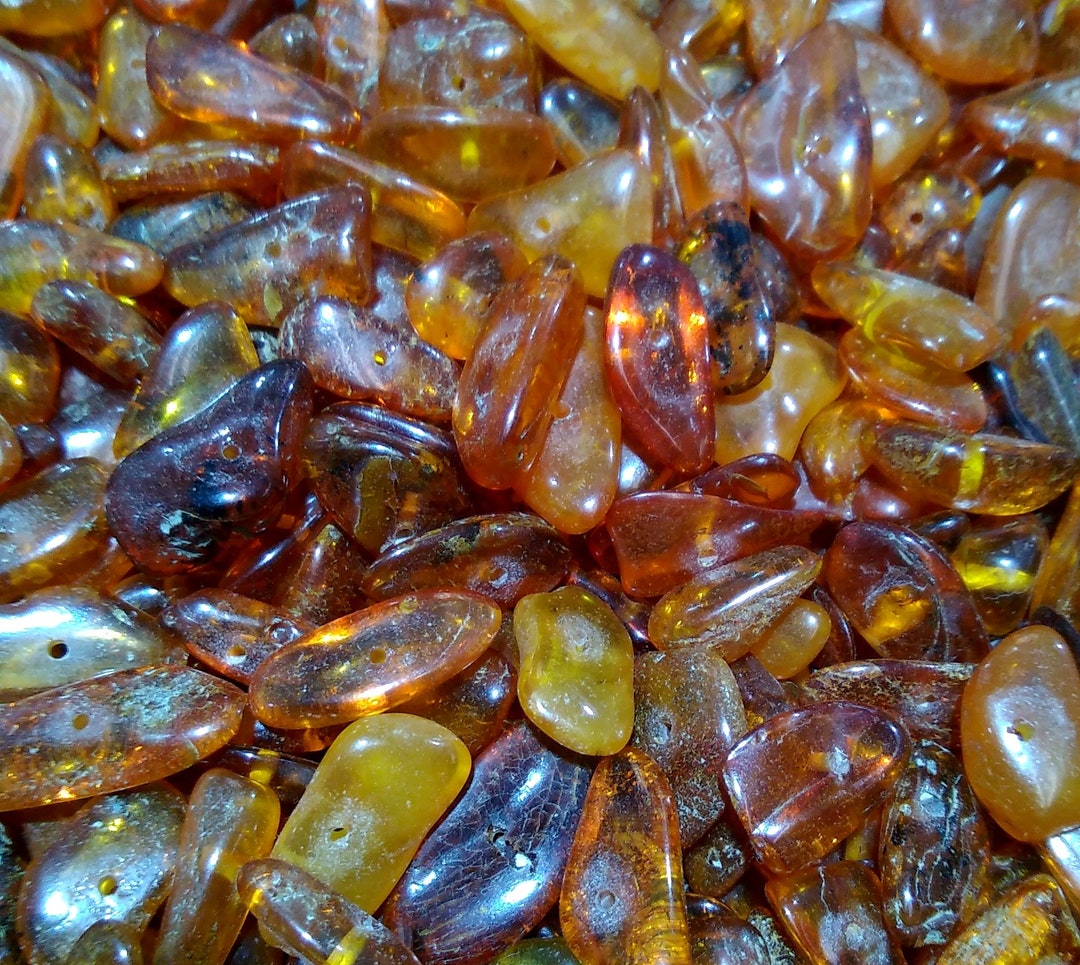 Genuine Baltic Amber Nugget Beads: Freeform Gemstone Lot - Etsy