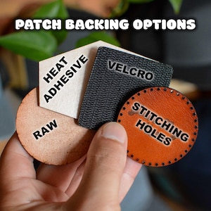 Custom Logo Leather Patches, Laser Engraved Leather Patches, Custom ...