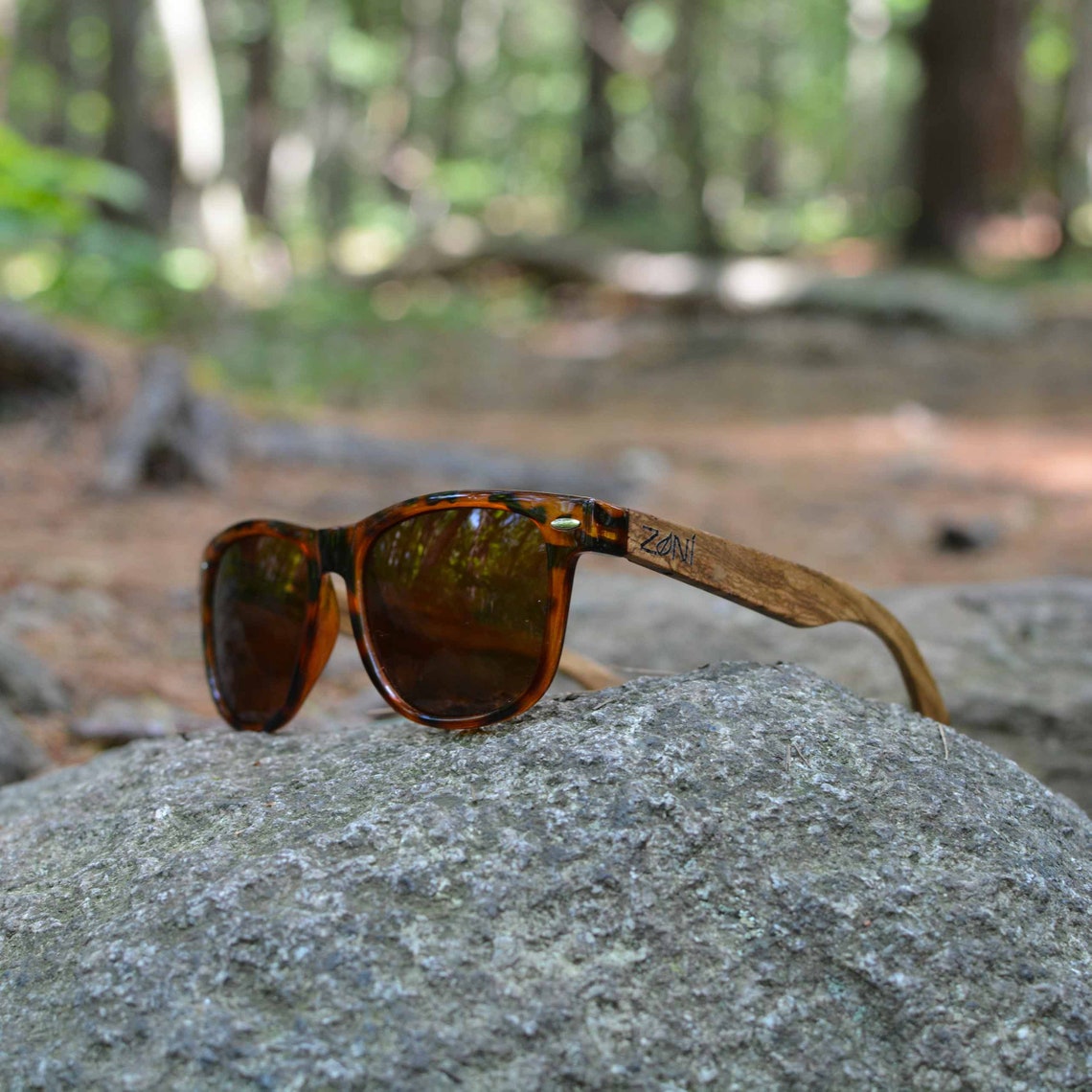Custom Engraved Sunglasses. Polarized Wood Sunglasses for Men and Women ...