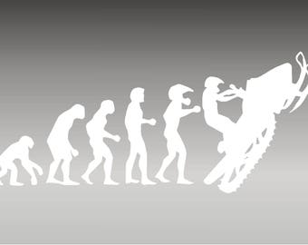 Evolution Decal - Etsy