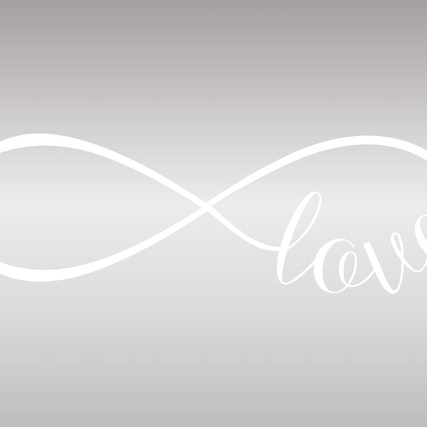 Infinity Wall Decal - Etsy