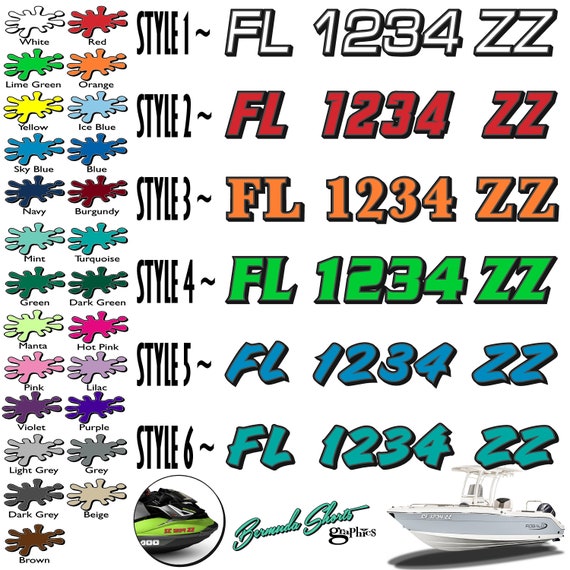 Fl Boat Registration Numbers