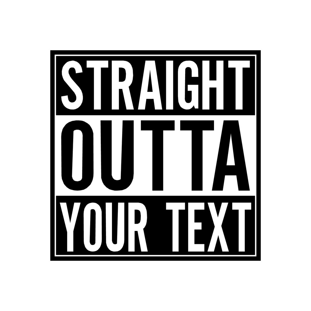 Straight Outta Personalized Decal | Custom Vinyl Vehicle Graphic ...