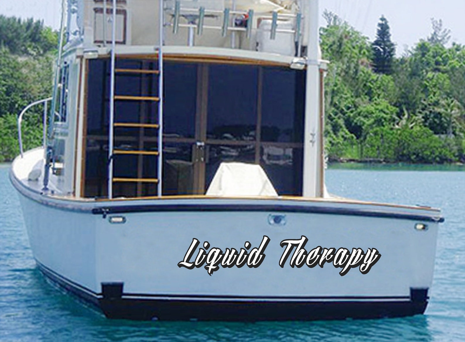 Boat Name Decal / Custom Hull Graphic / Premium Marine Vinyl - Etsy