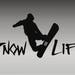 Snow Life / 18 Vinyl Vehicle Snowmobile Salt Life Style Graphic ...