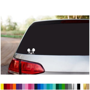 Peeking Mickey Light Switch Decal | Home Decor, Vehicle, Wall or Any ...