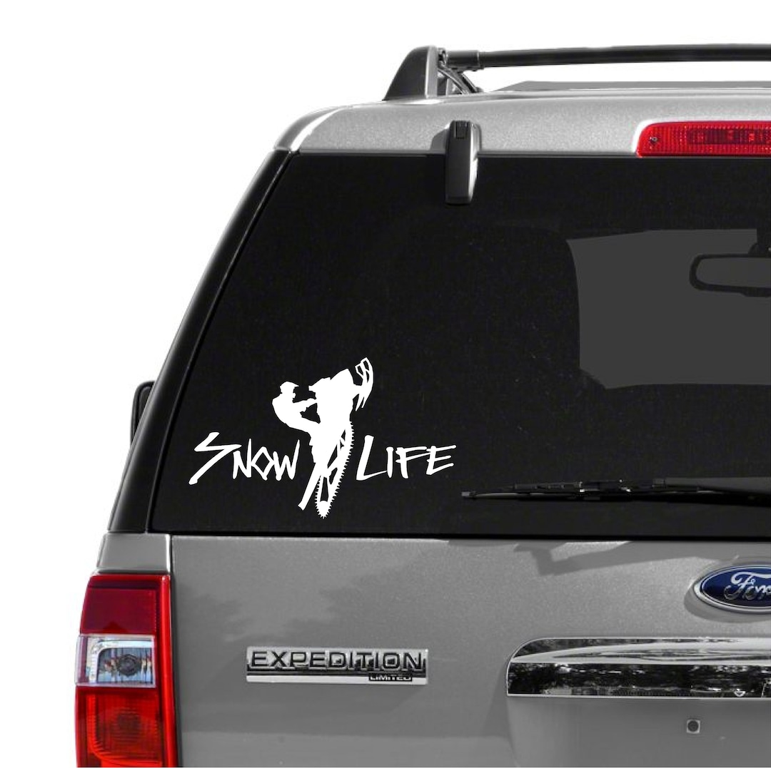 Snow Life / Snowmobile 8.25" / Decal / Ski-doo / Arcticcat / Polaris ...