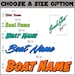 Boat Name Decal / Custom Hull Graphic / Premium Marine Vinyl Lettering ...