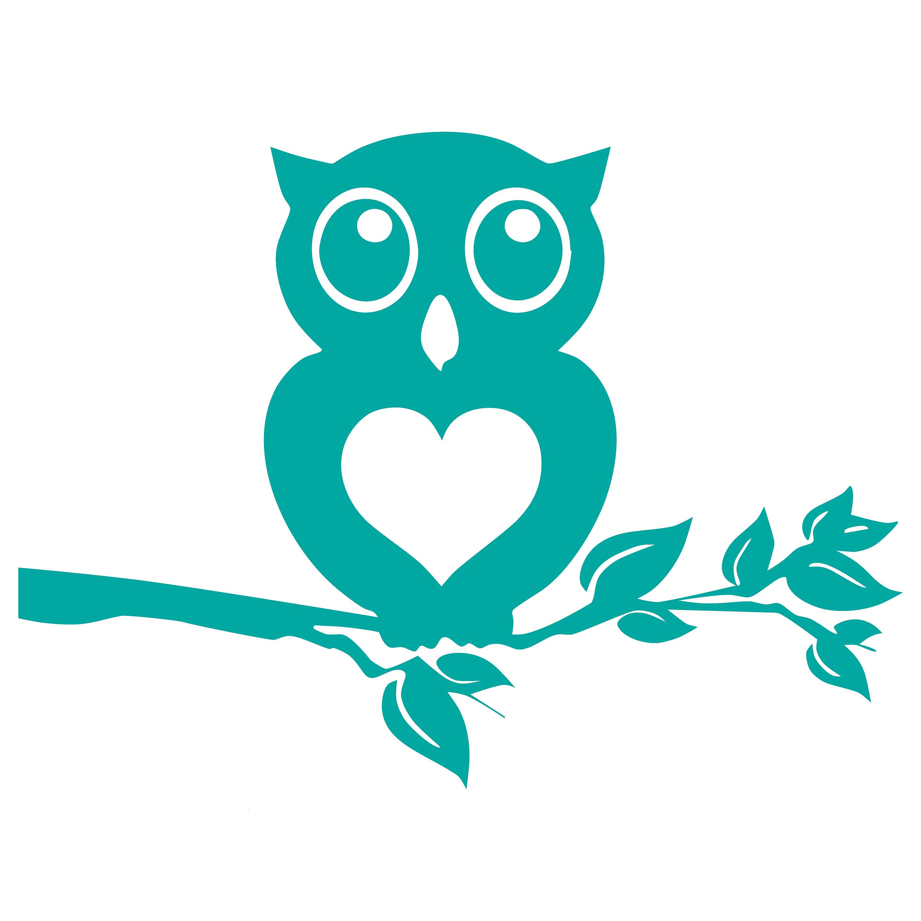 Owl Wall Decal / Home Decor Vinyl Sticker | Unique Graphic Art Decal - Etsy