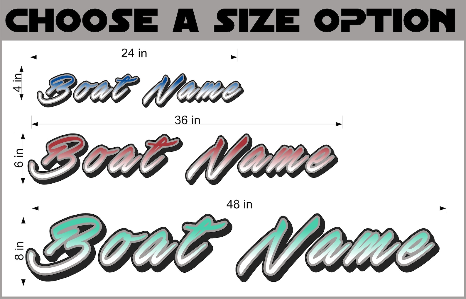 Boat Name Decal / Custom Hull Graphic / Premium Marine Vinyl | Etsy