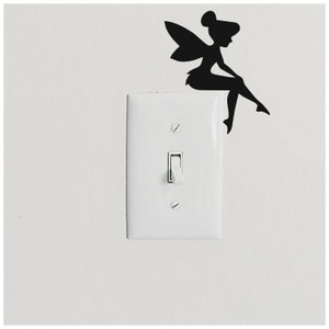 Tinkerbell Light Switch Decal | Home Decor, Vehicle, Wall or Any Smooth ...