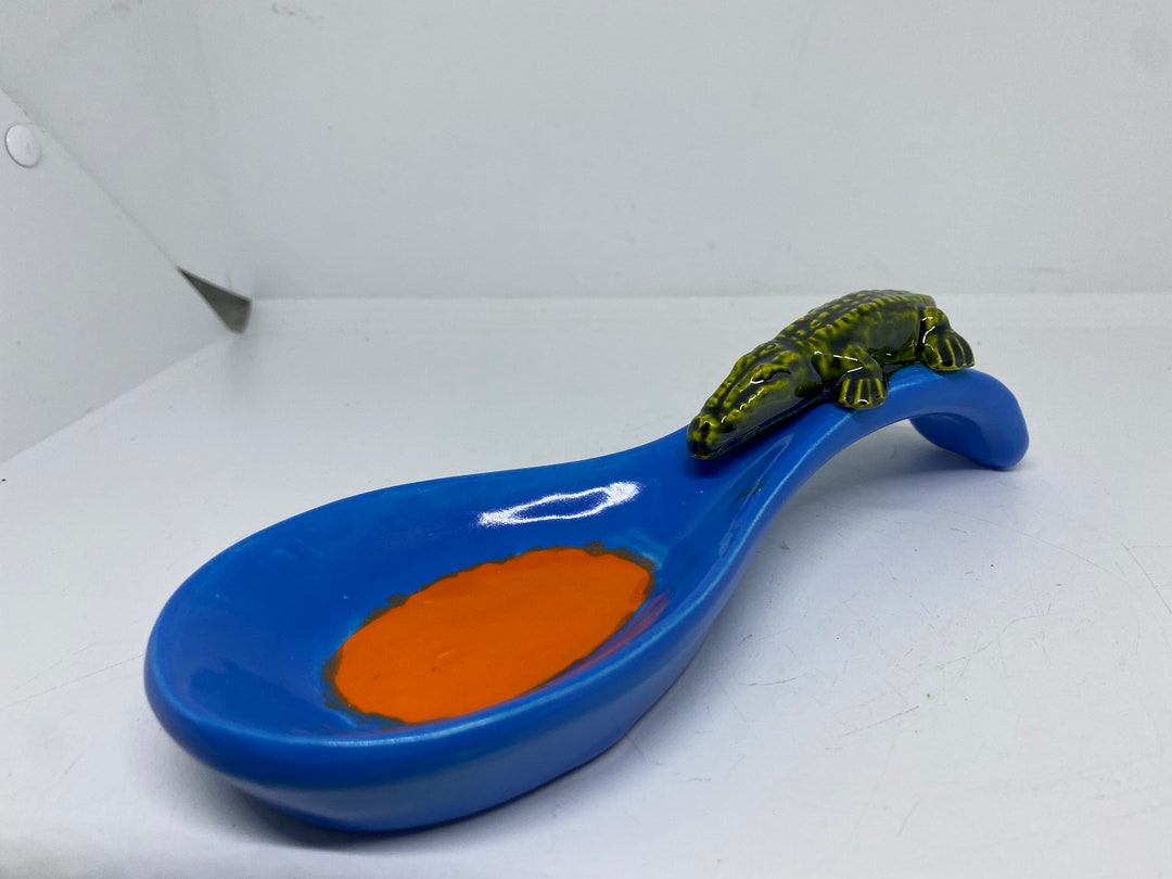 Florida Gators Spoon Rest Ceramic Handmade Souvenirs 8 in X 2 1/2 In - Etsy