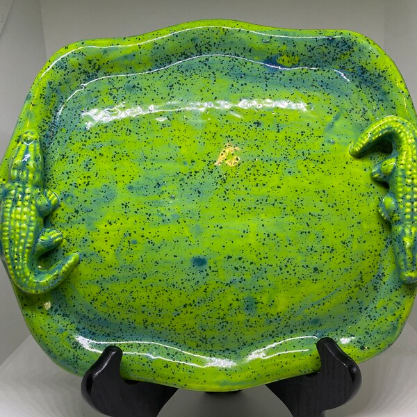 Alligator Serving Tray - Etsy