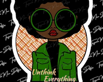 Black Girl Stickers Inspirational Motivational Planners Paper Crafts ...