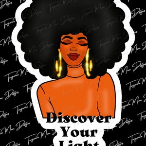 Black Girl Stickers | Inspirational | Motivational | Planners | Paper ...