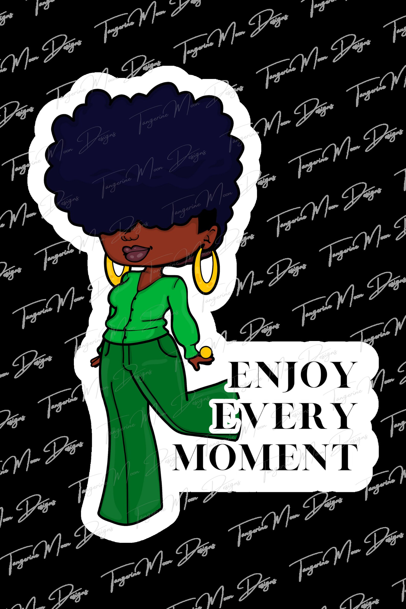 Black Girl Stickers Inspirational Motivational Planners - Etsy