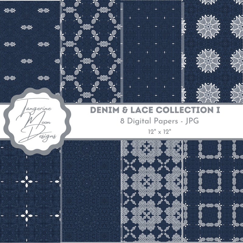 Denim and Lace - Etsy