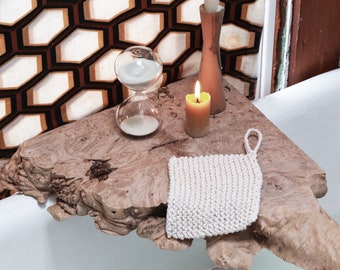 Washcloth Knitting Pattern, Handmade Bathroom Cloth Knitting Pattern ...