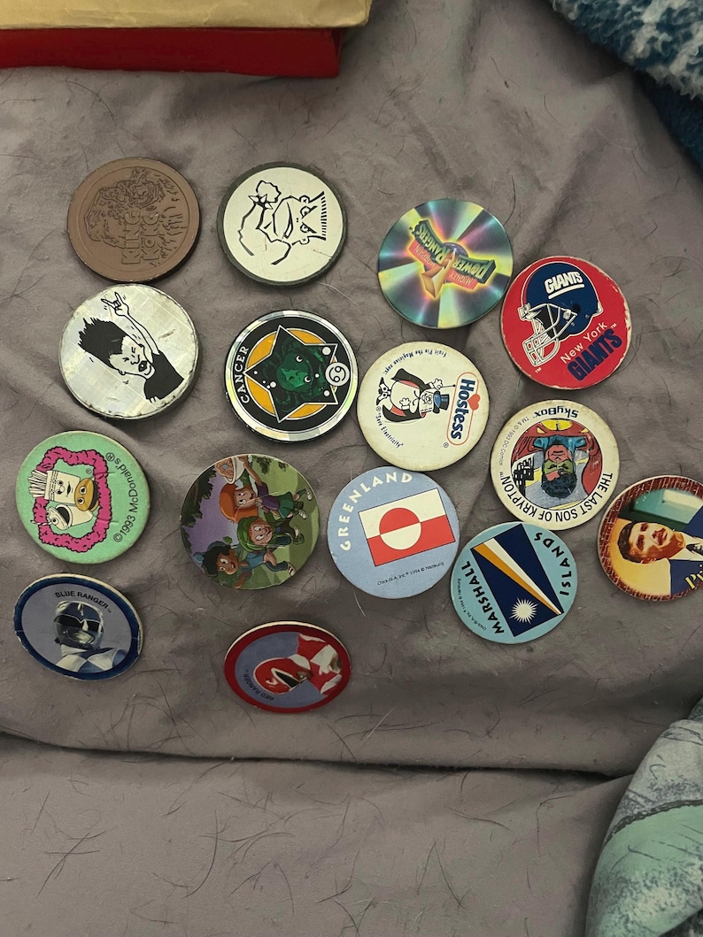 Vintage POGS and Slammers - Etsy