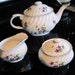Vintage Old Foley James Kent Tea Set Teapot Creamer Sugar Bowl Sweet ...