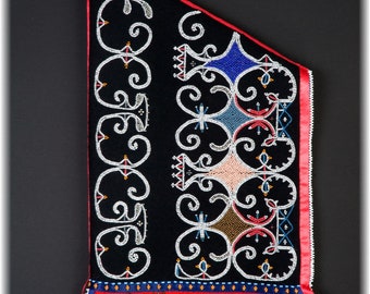 How to Make and Bead a Wabanaki Style Peaked Cap wabanaki Style ...