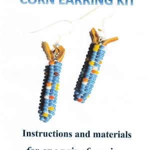 Beaded Corn Earrings Kit - Etsy