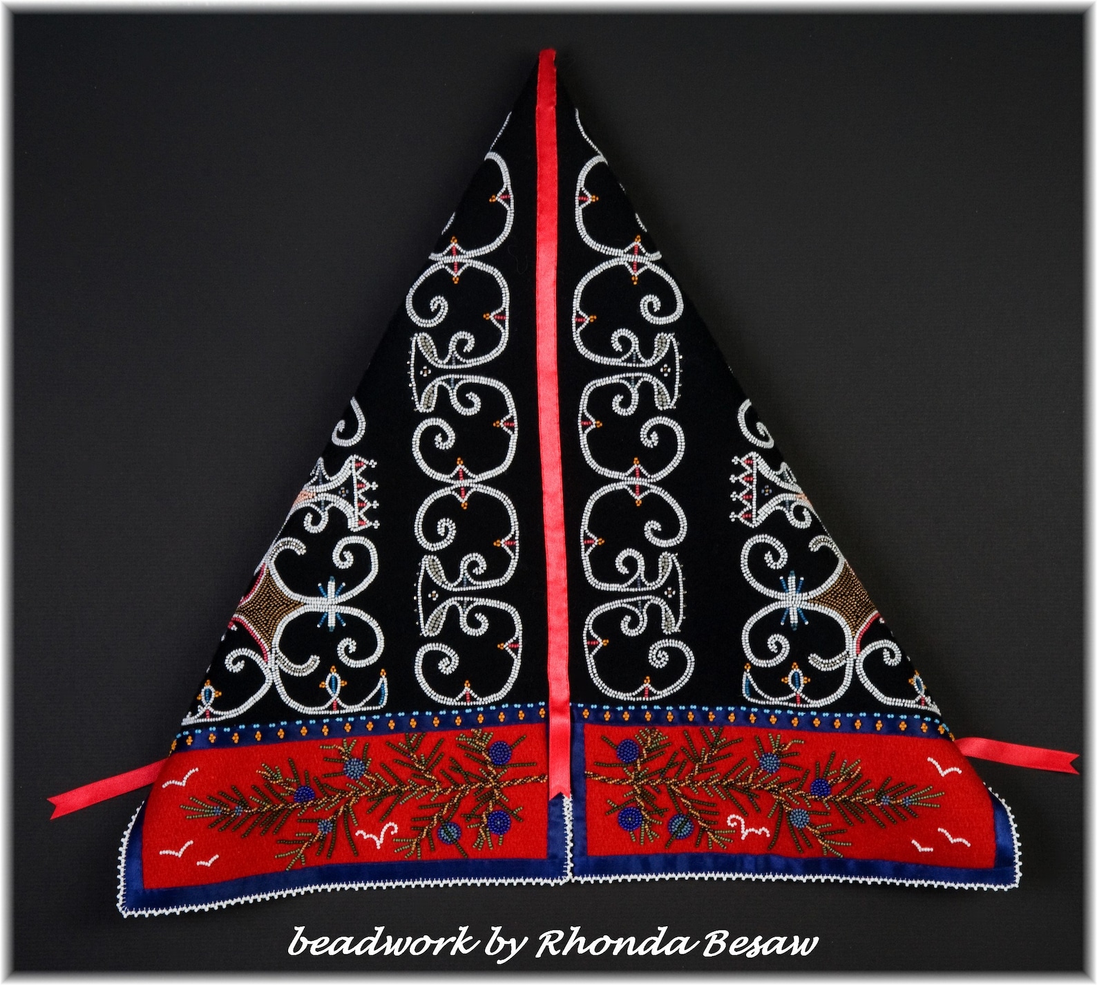 How to Make and Bead a Mi'kmaq Style Peaked Cap - Etsy Canada