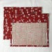 Project Bag 12 X 14 on Dasher Red - Etsy