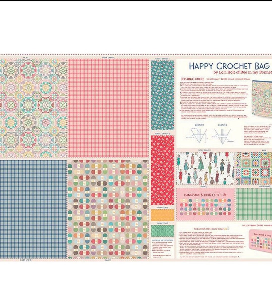 Panel Lori Holt Chunky Thread Bags - Etsy