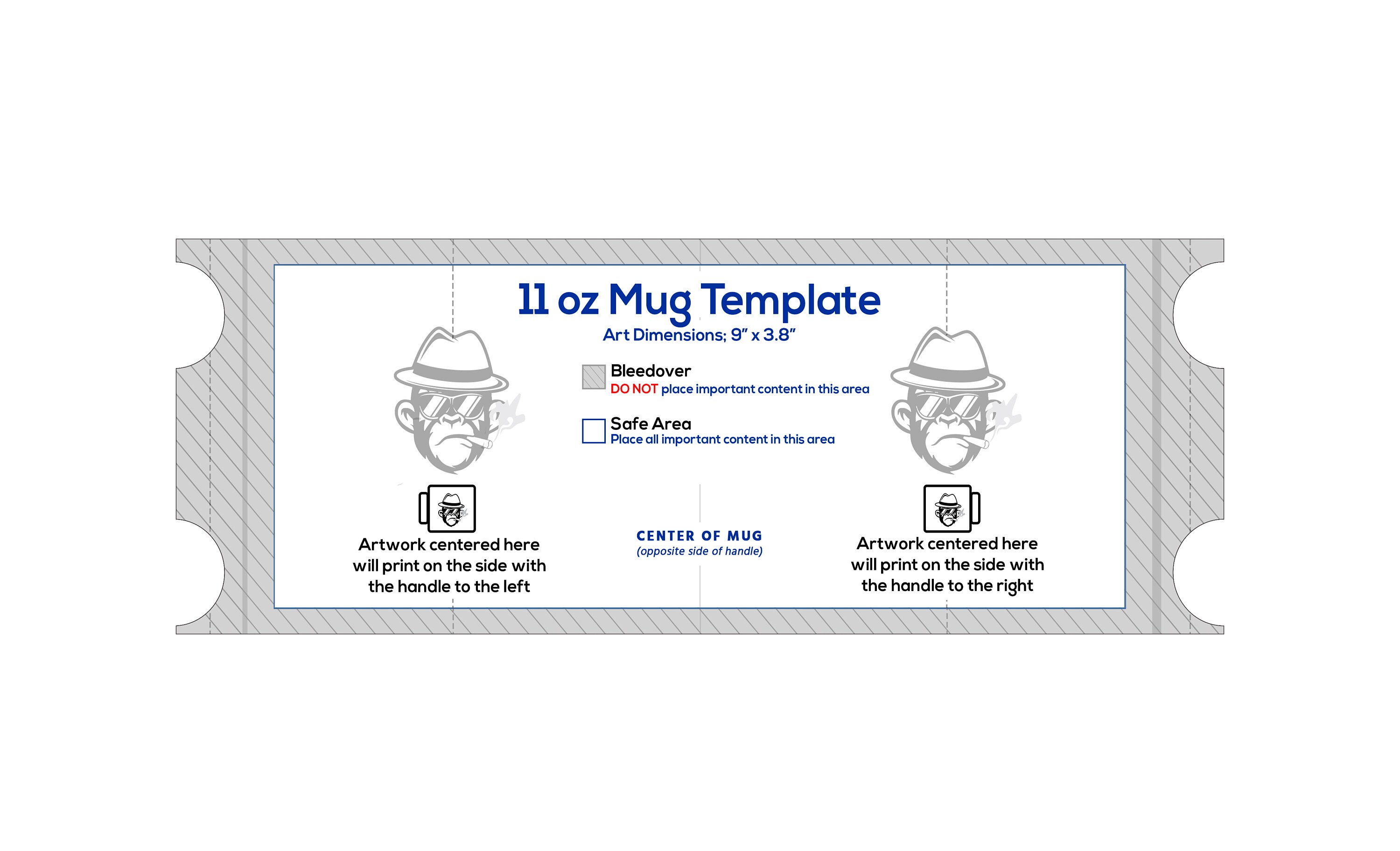 11 Oz Coffee Mug Template Printable Word Searches