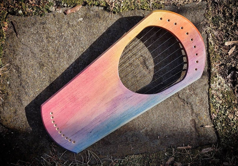 10 & 11 String Prism Series Lyre - Etsy