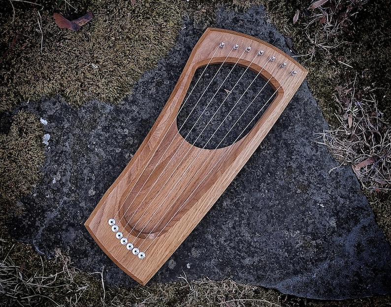 Ancient Oak Lyre - Asymmetric 7 String - Pentatonic - Etsy