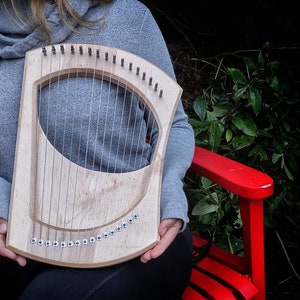 16 String Lyre Sugar Maple - Etsy